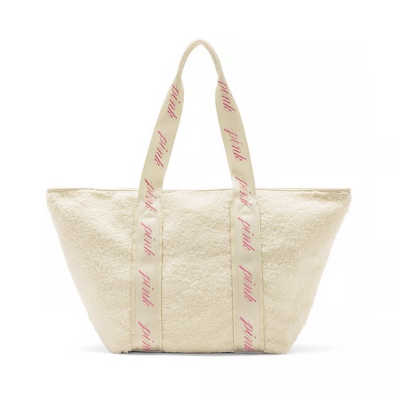 Victoria's Secret | Bags | New Victorias Secret Cozyplush Tote Bag ...